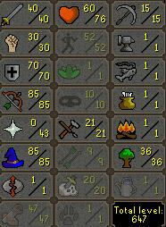 OSRS Account - Zulrah Alts - [ No Email Set ] 70 DEF - 85 RANGE - 85 ...