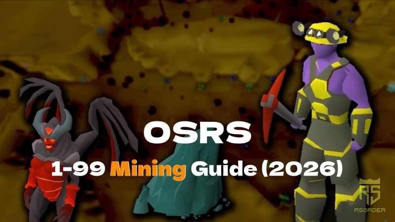 OSRS 1-99 Mining Guide (2026): Best Methods, XP Rates, and Training Tips